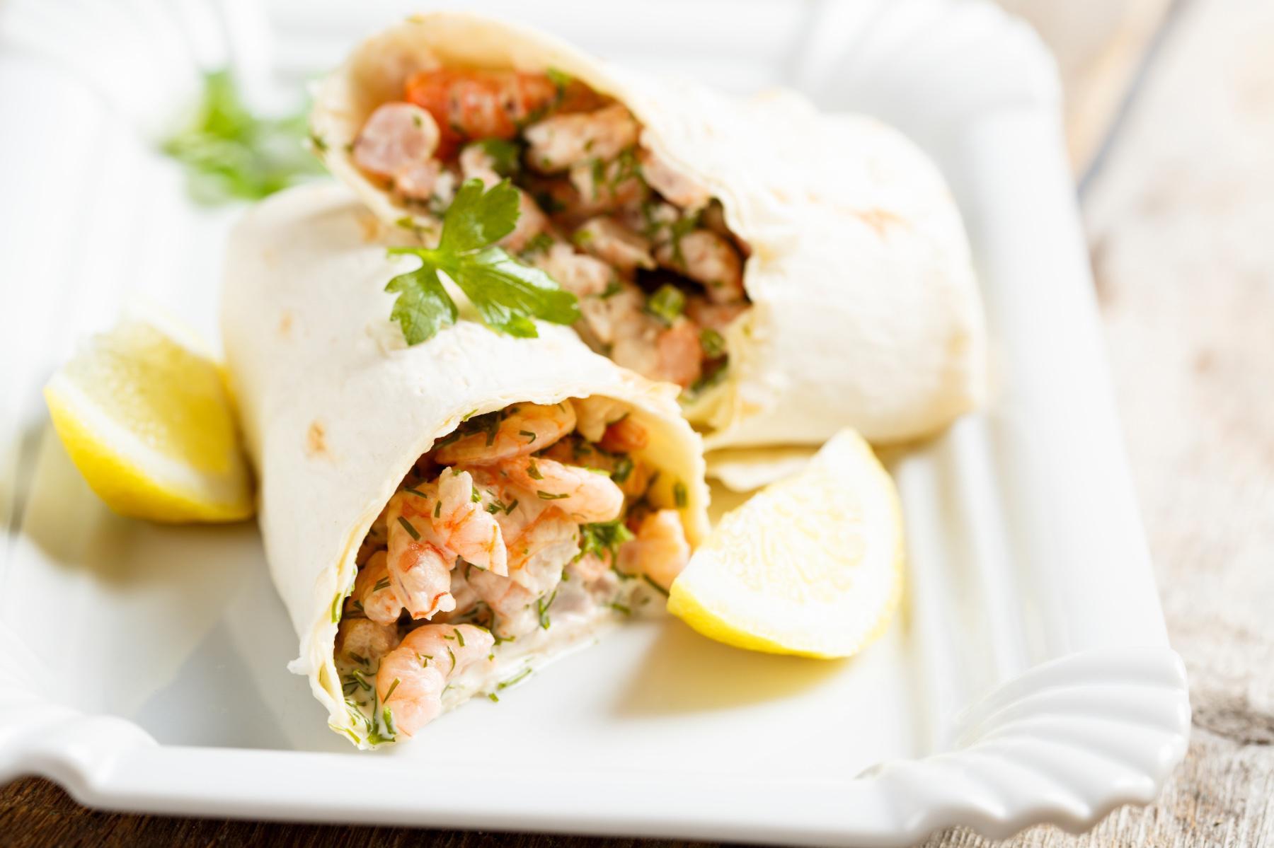 Shrimp Cocktail Wrap | Read & Be Well | Canyon Ranch