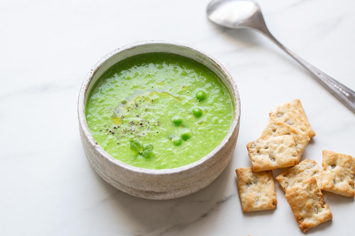Spring Pea Soup | Read & Be Well | Canyon Ranch