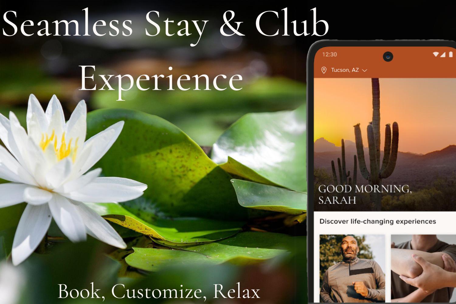 Download the Canyon Ranch app