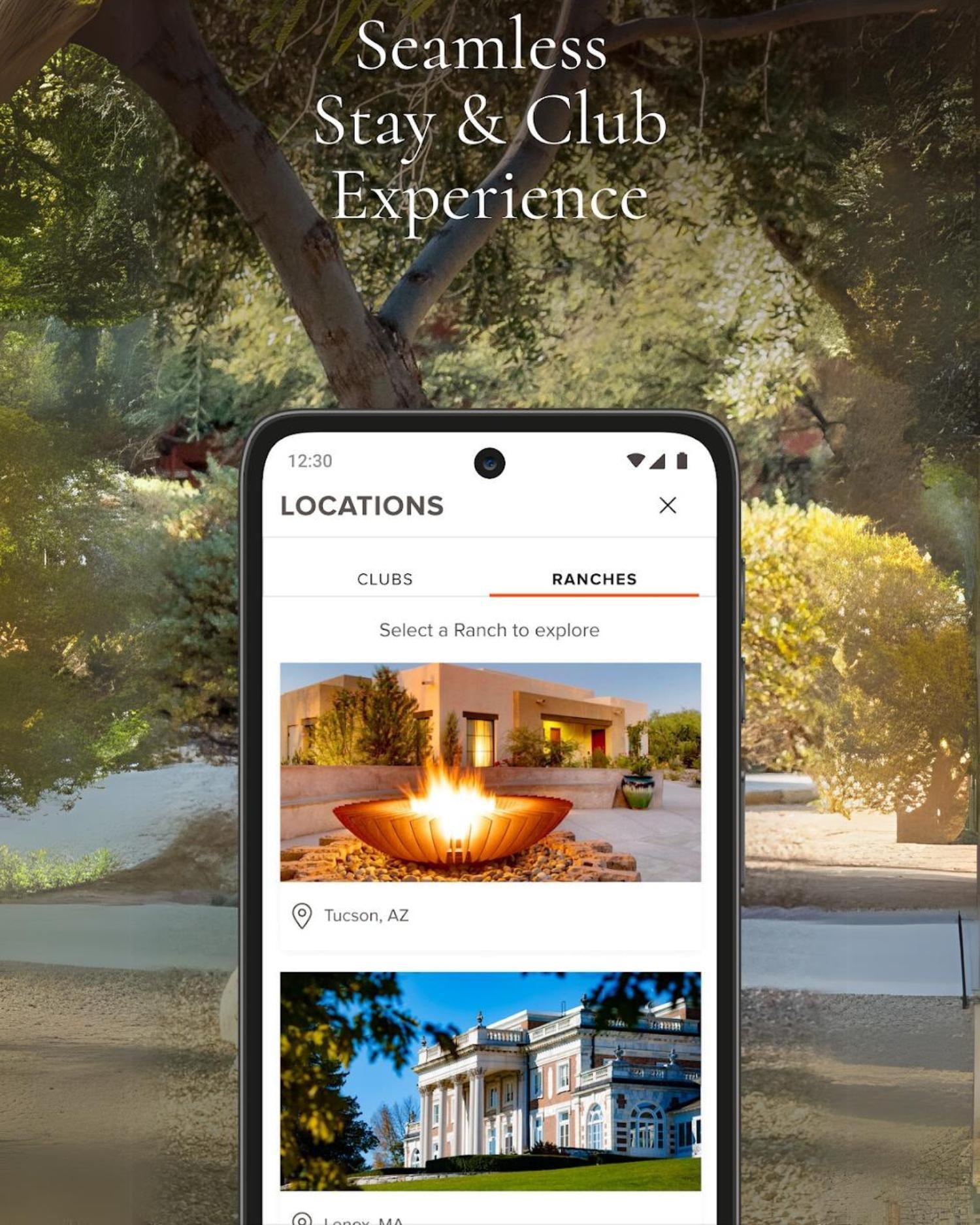Download the Canyon Ranch app
